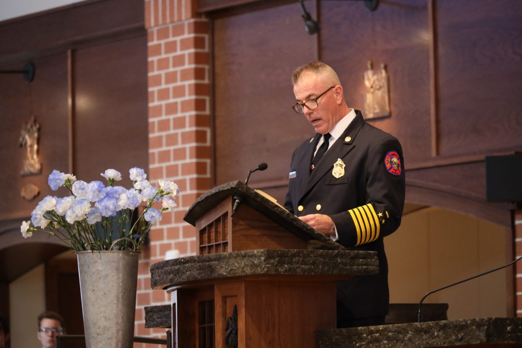 Blue Mass honors first responders - The Catholic Voice