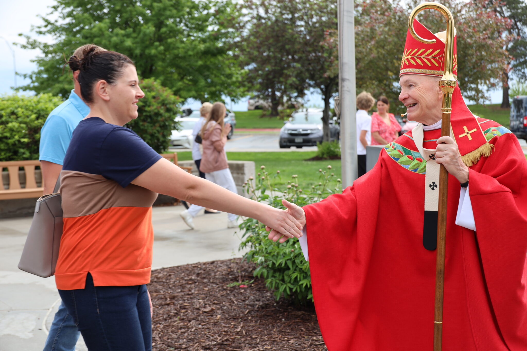 Archbishop Lucas delivers message to parish impacted by tornado - The ...