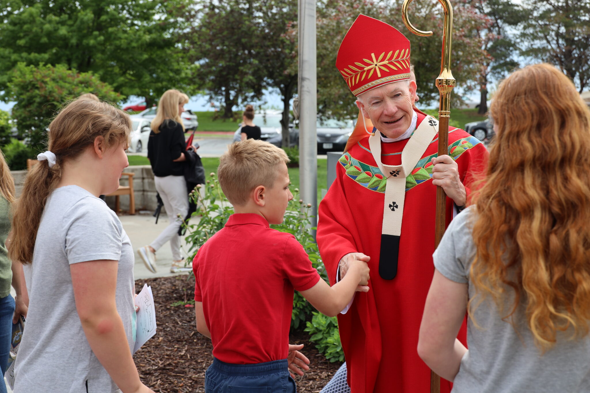 Archbishop Lucas delivers message to parish impacted by tornado - The ...