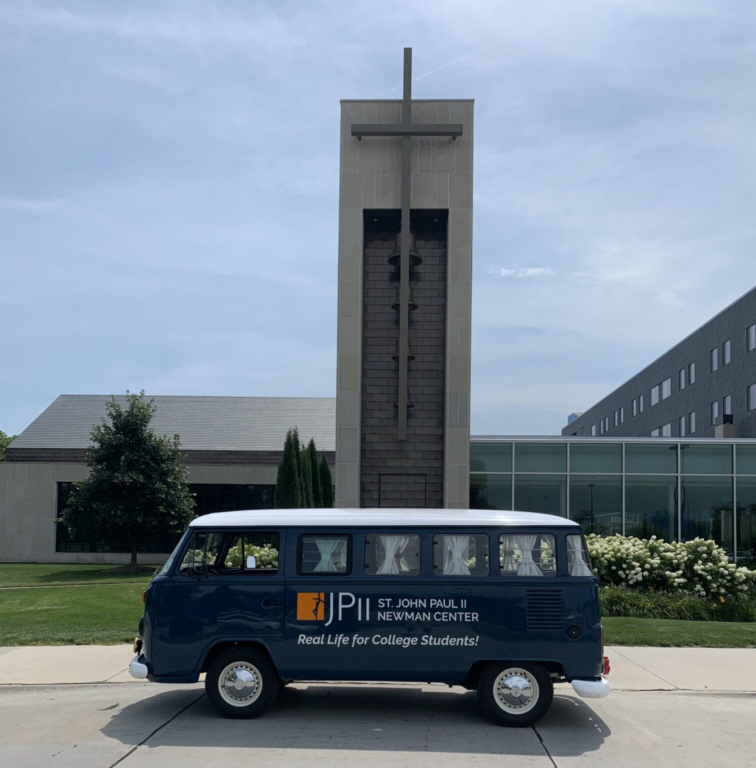 A message on wheels: Father Andrews hopes his vehicle will get looks ...