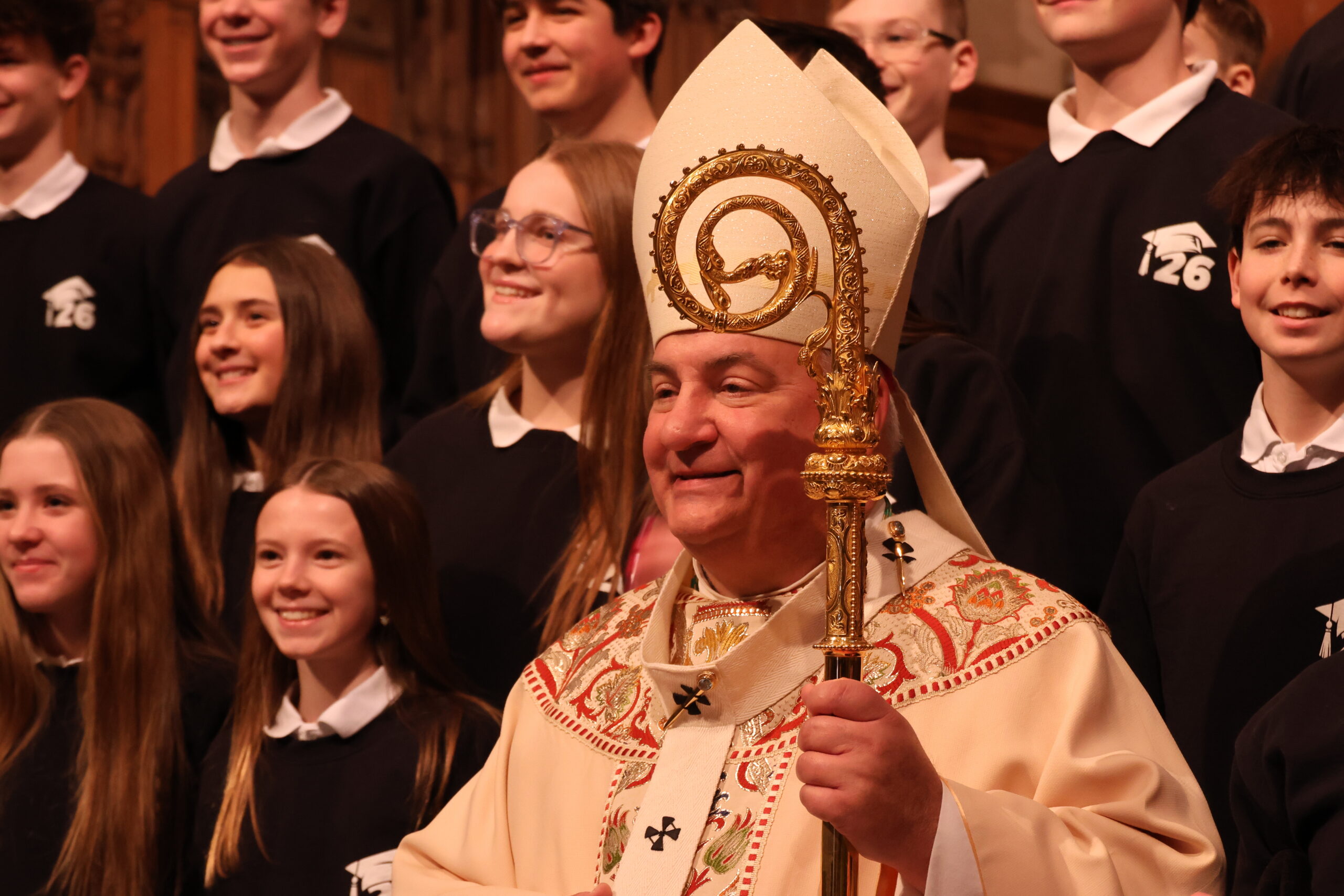 Archbishop encourages friendship at annual Eighth Grade Mass - The ...